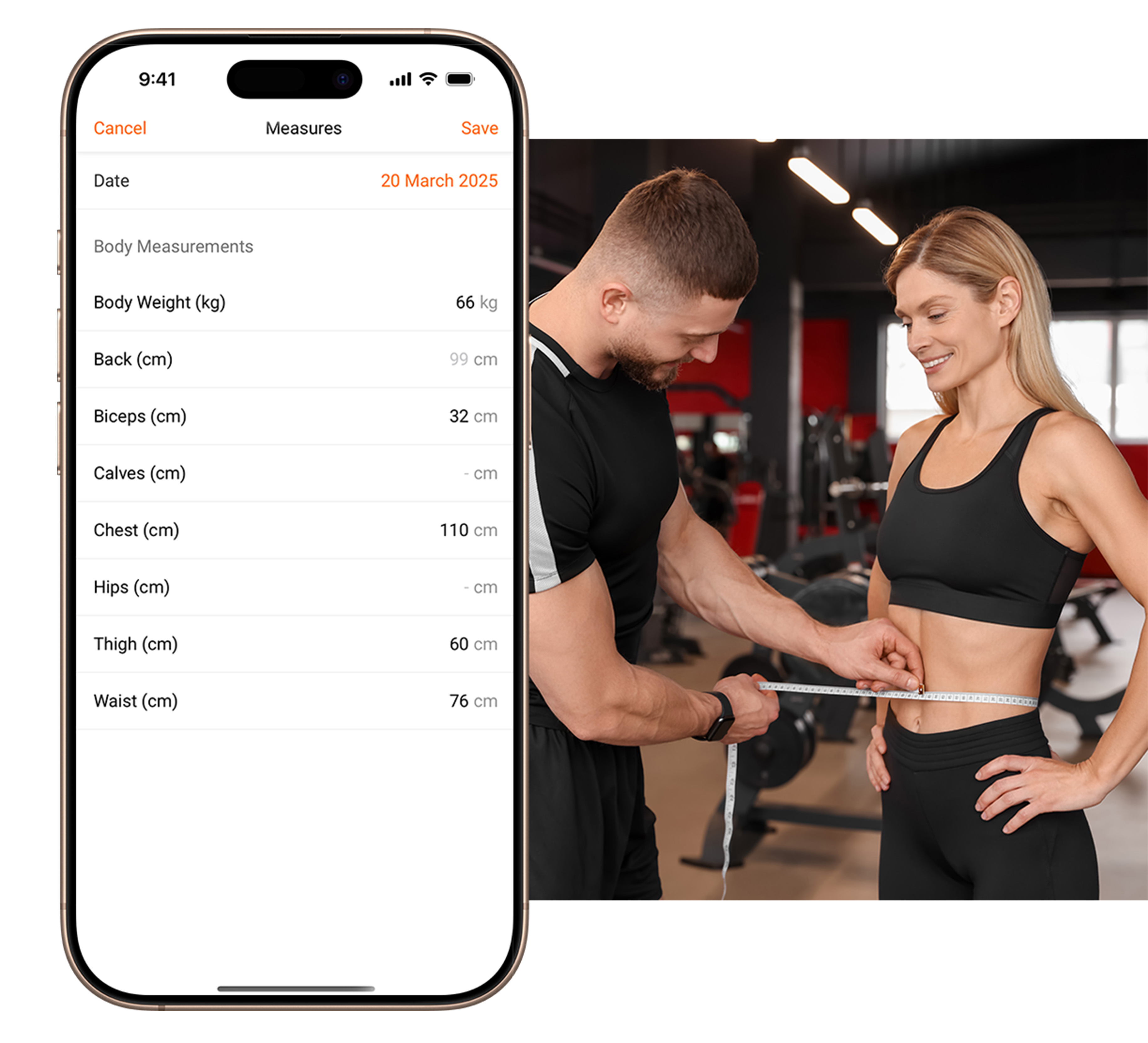 Body Metrics – Track Your Fitness Progress Over Time
